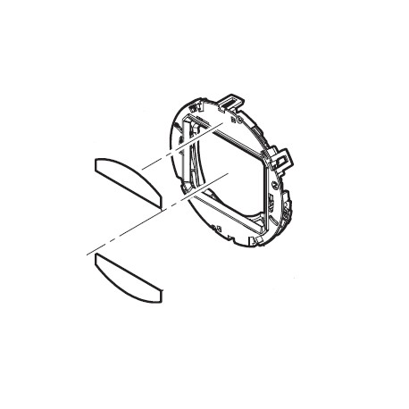 Sony DSC-HX90V DSC-HX90 Barrier Block Assembly (1810A-bk) (Shutter ...